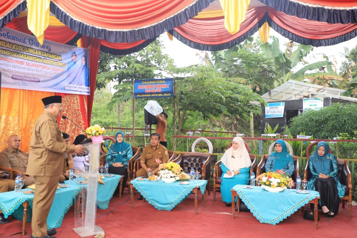 Kunjungan Lapangan Lomba Kelompok Dasawisma Berprestasi Tingkat ...
